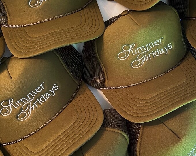 Summer Fridays Trucker - Etsy