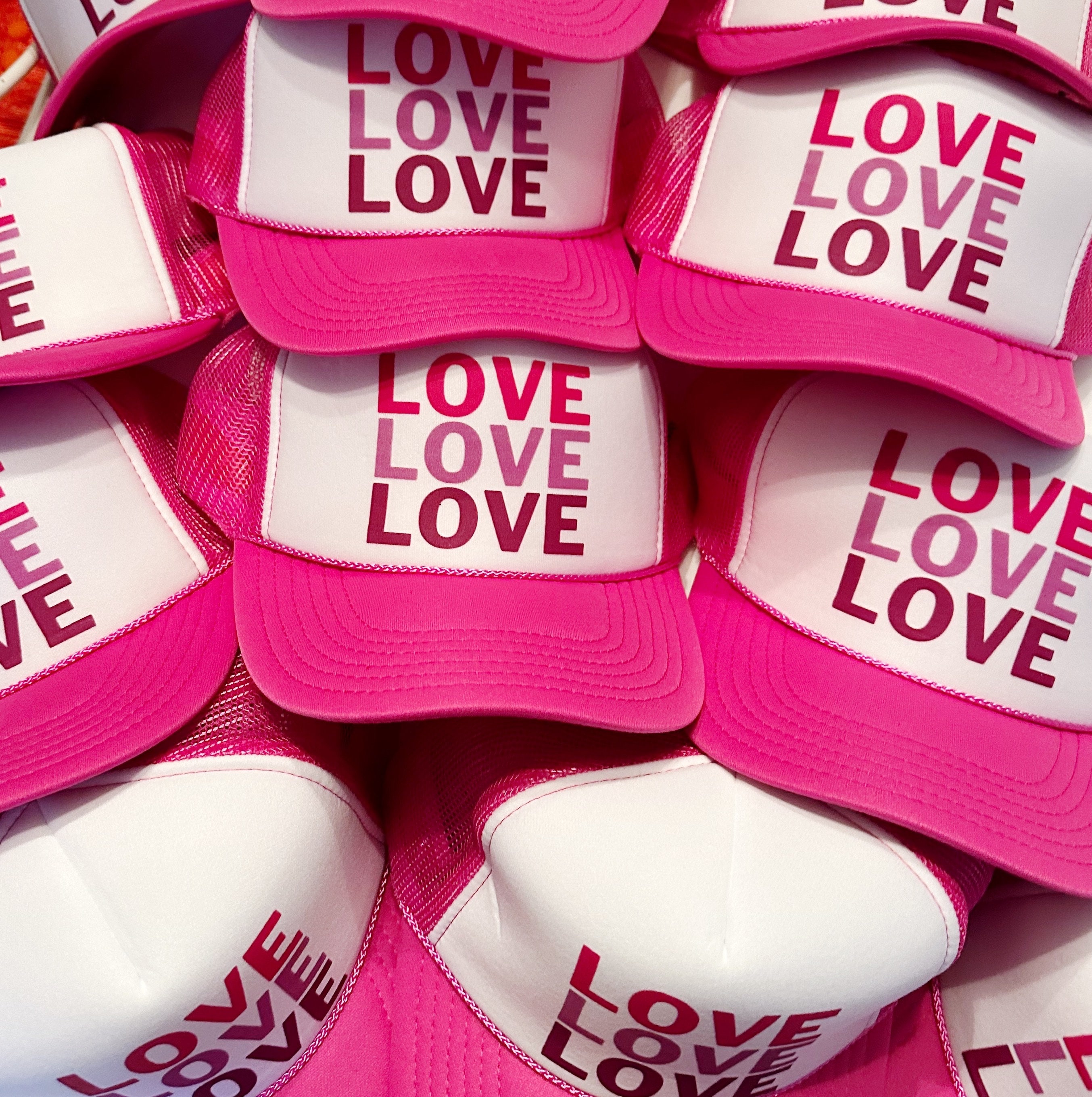 Love Trucker Hat - Etsy