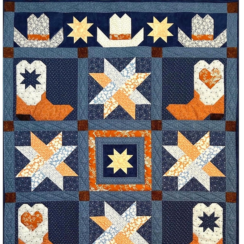 Western Quilt - Etsy