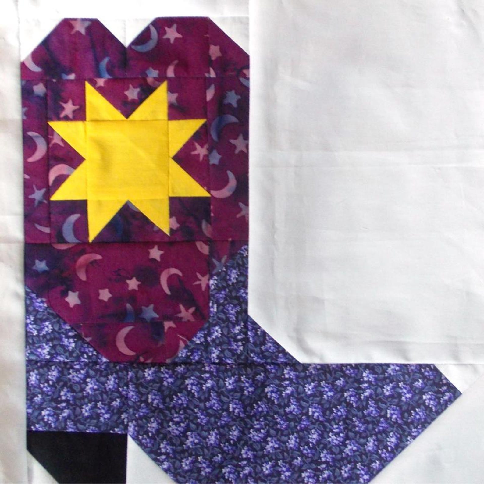 12 1/2 in Cowboy Boot Block Pattern Pdf - Etsy