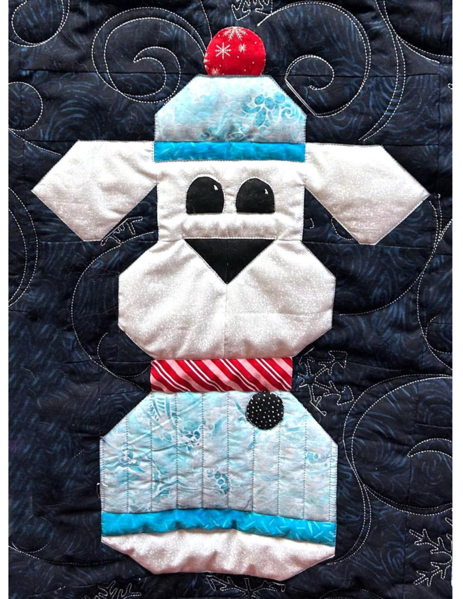62"x52" Snow Peeps Quilt Pdf Pattern - Etsy