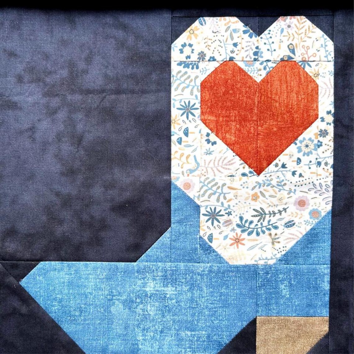 12 1/2 in Cowboy Boot Block Pattern Pdf - Etsy