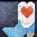 12 1/2 in Cowboy Boot Block Pattern Pdf - Etsy