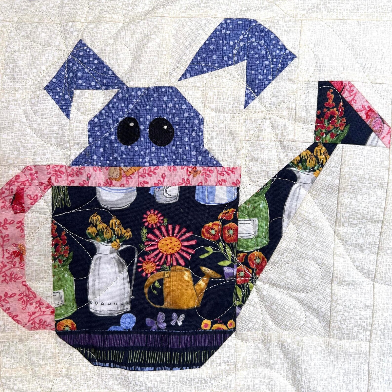 12.5 Inch Watering Can With Bunny Pattern Pdf - Etsy