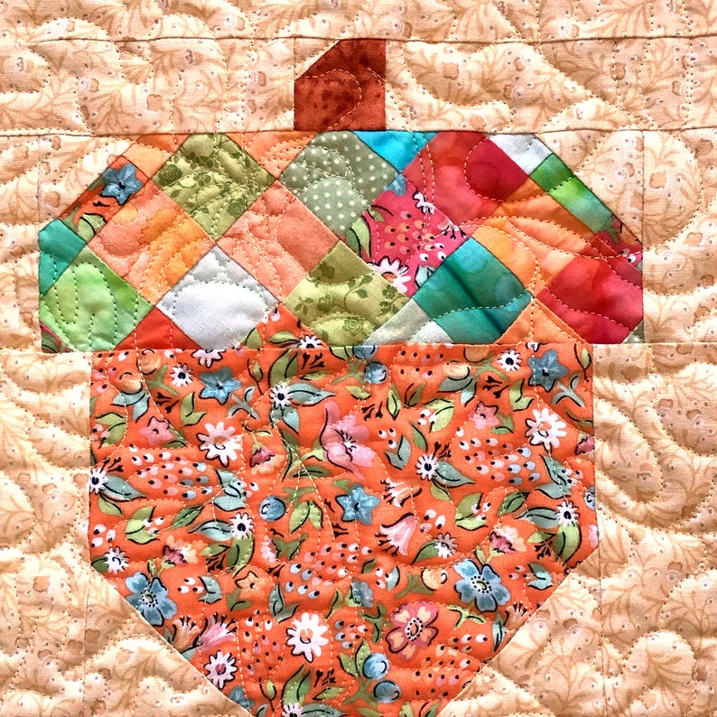 9.5" Acorn Quilt Block Pdf Pattern. - Etsy