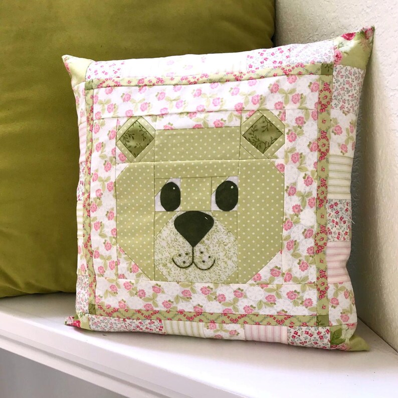 6", 8" and 12" Bear Block PDF Pattern. - Etsy