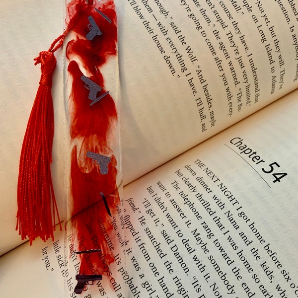 Murder Mystery Bookmark - Etsy