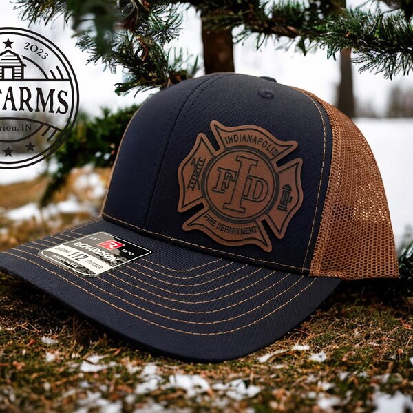 Firefighter Trucker Hat - Etsy