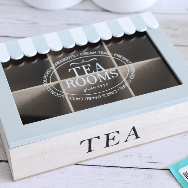 Tea Box - Etsy