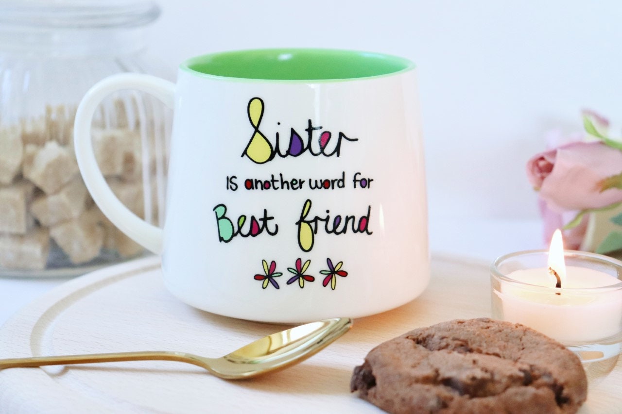Sister Mug Best Sister Gift Best Sister Ever Custom Sister - Etsy