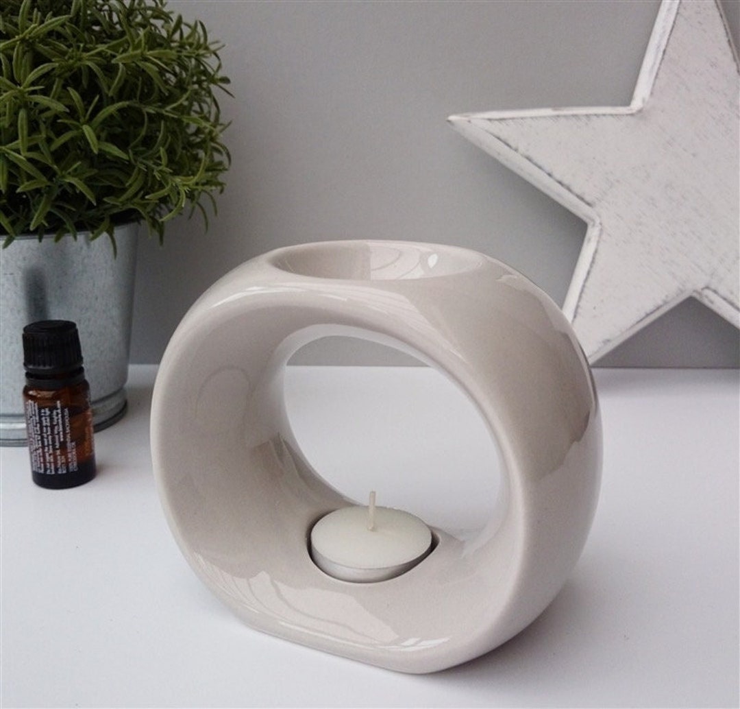 Wax Melt Burner Ceramic Oil Burner Large Wax Melter Wax - Etsy