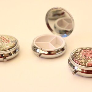Pill Box With Mirror, | Pills Organiser | Medicine Organiser ...