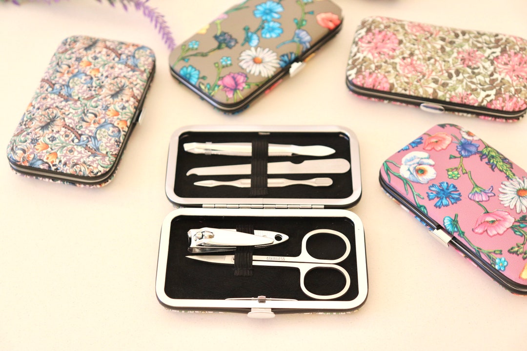 Manicure Set, Manicure Case, Grooming Set, Pedicure Set, Gift for Her ...