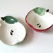 Ceramic Apple & Pear Bowls, Decorative Fruit Dish, Cute Ceramics ...