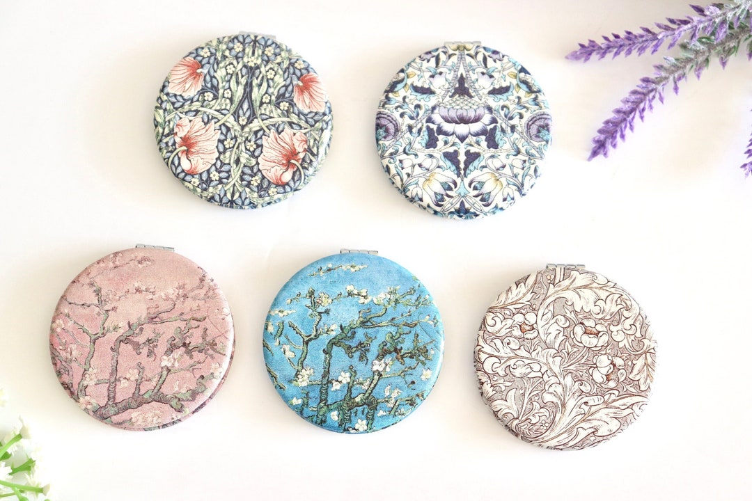 Compact Mirror, Pocket Mirror, Makeup Mirror, Handbag Mirror With ...