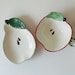 Ceramic Apple & Pear Bowls, Decorative Fruit Dish, Cute Ceramics ...