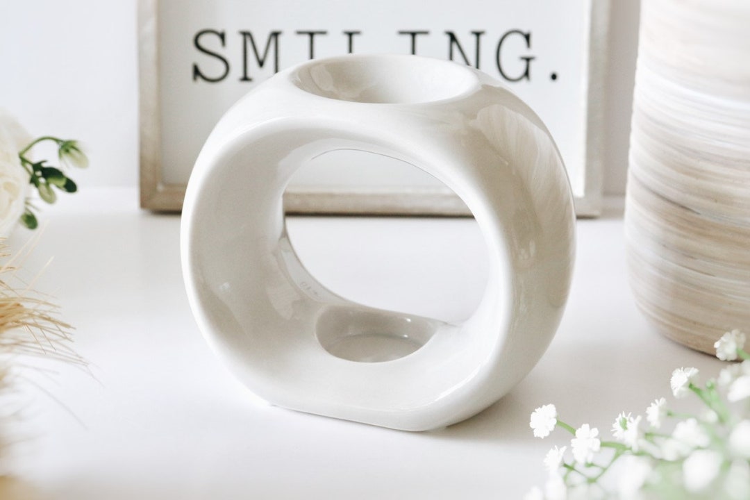 Wax Melt Burner, Ceramic Oil Burner, Large Wax Melter, Wax Warmer, Wax ...