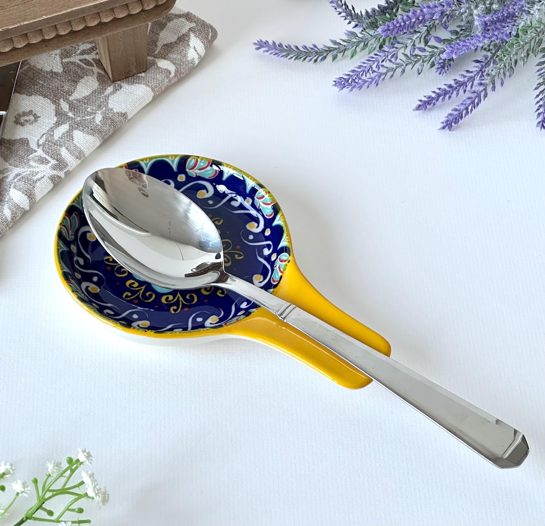 Spoon Rest, Ceramic Spoon Holder, Kitchen, Utensil Holder, Kitchen ...