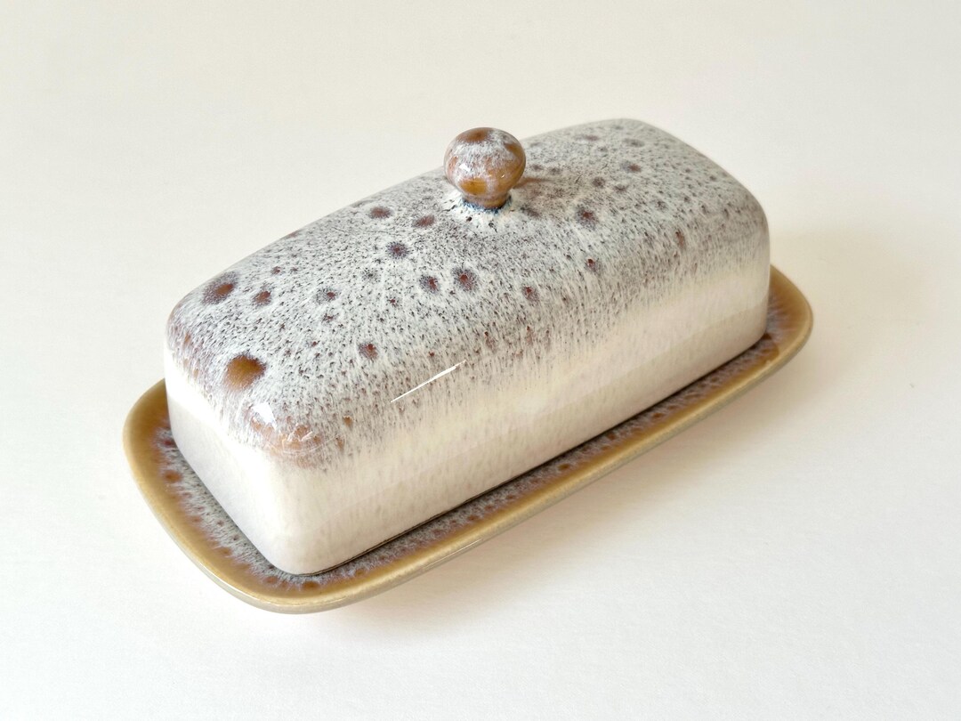Butter Dish, Reactive Glaze Butter Dish, Ceramic Butter Dish, Butter ...