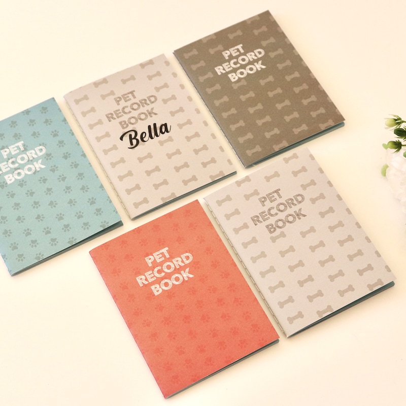 Vet Log Book for Dog - Etsy UK