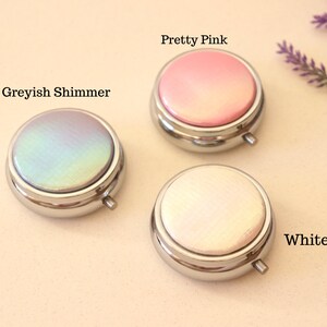 Pill Box With Mirror, | Pills Organiser | Medicine Organiser ...