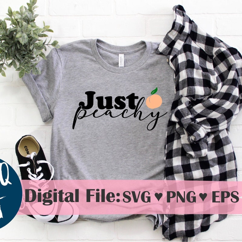 Just Peachy Shirt - Etsy