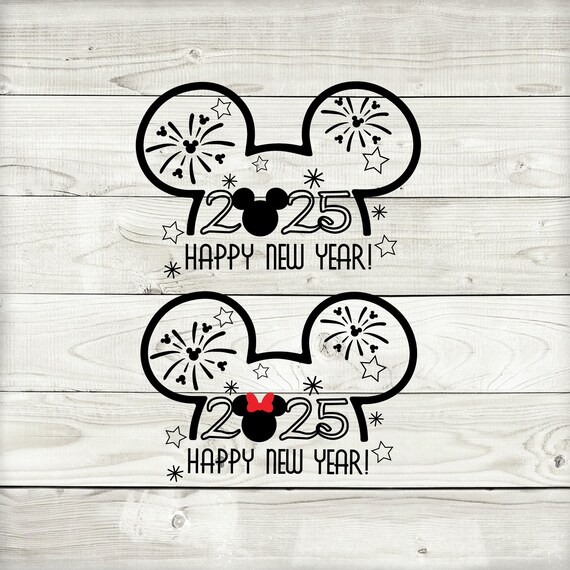 Minnie Mouse Happy New Year
