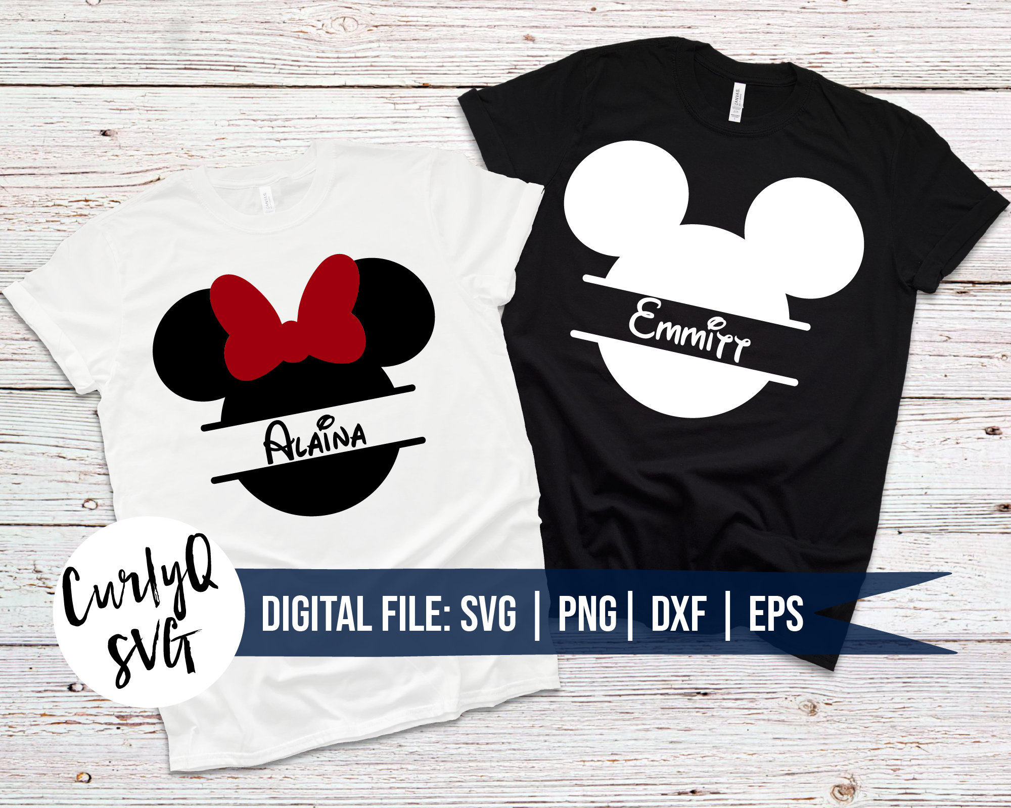 SVG, Mickey, Minnie, Custom Name, Blank Mickey Name, Custom SVG, Cut ...