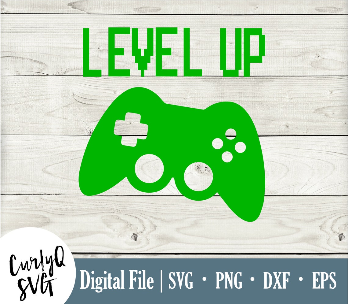 Level Up Arcade Digital Download Gaming Video Game Game - Etsy