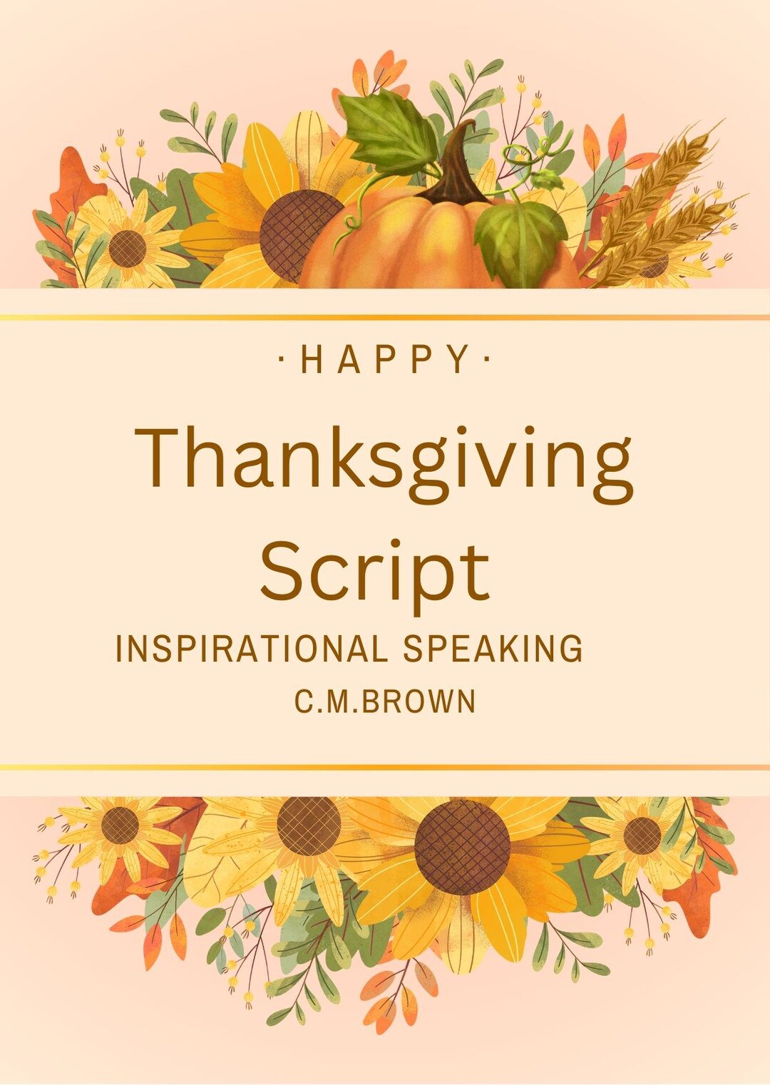 Thanksgiving Inspirational Script, Affirmations, God and Jesus Love ...