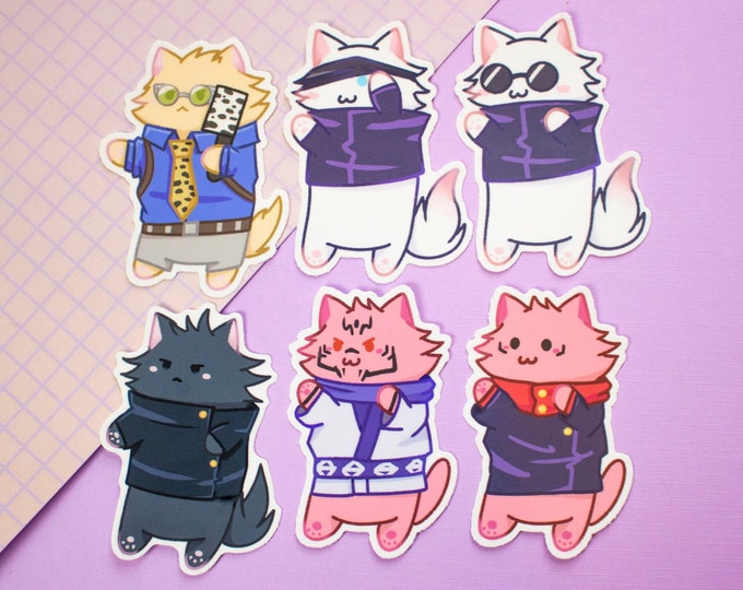 Cat With Asian Drinks Stickers/bubble Tea/ Soju/yakult/ramune/boba ...