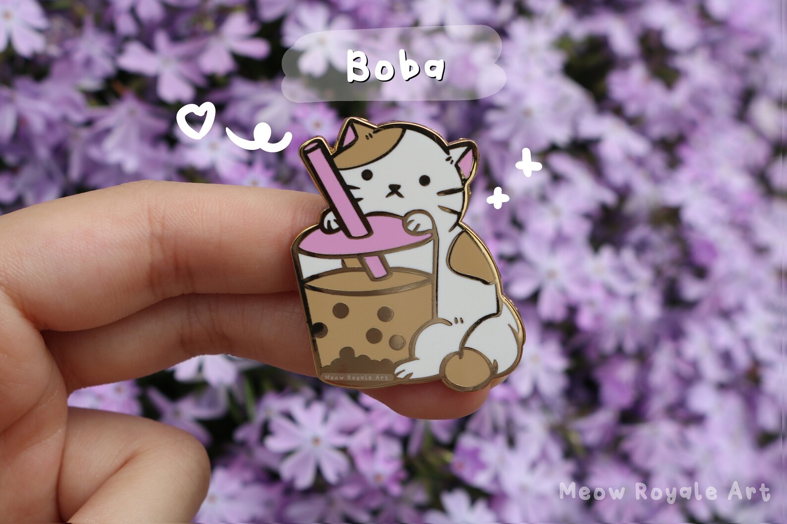 Bubble Tea and Soju Cat Enamel Pin/ Boba/ Cute/ Kawaii/yakult/ramune - Etsy