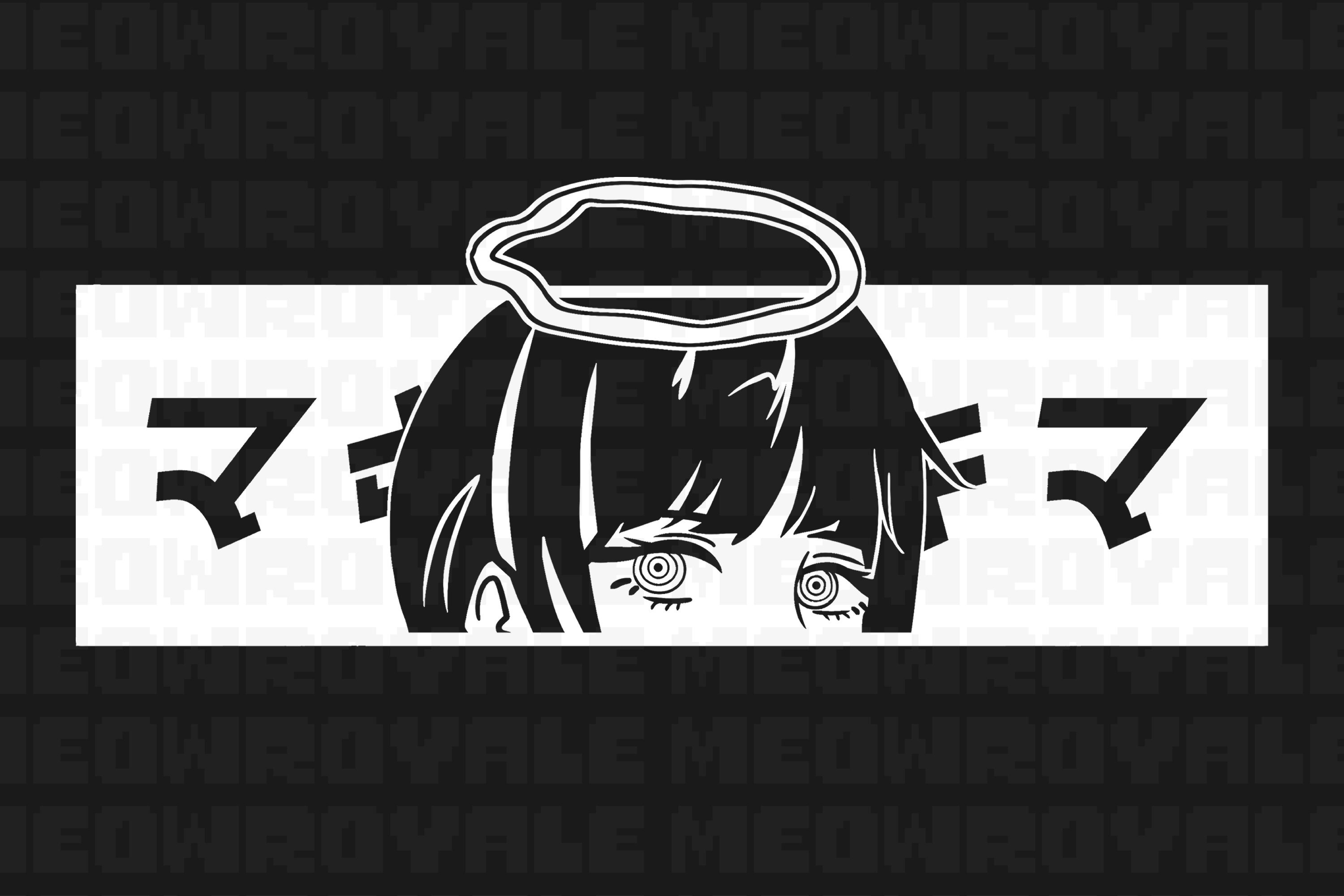 Makima Vinyl Decal Chainsaw Man Sticker Waterproof Etsy