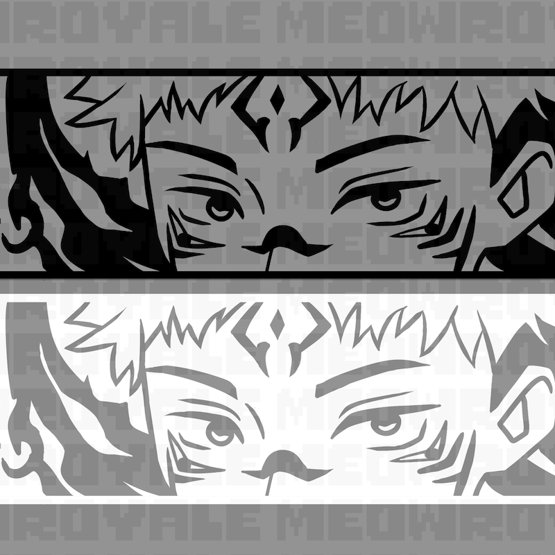 Anime Car Decal - Etsy