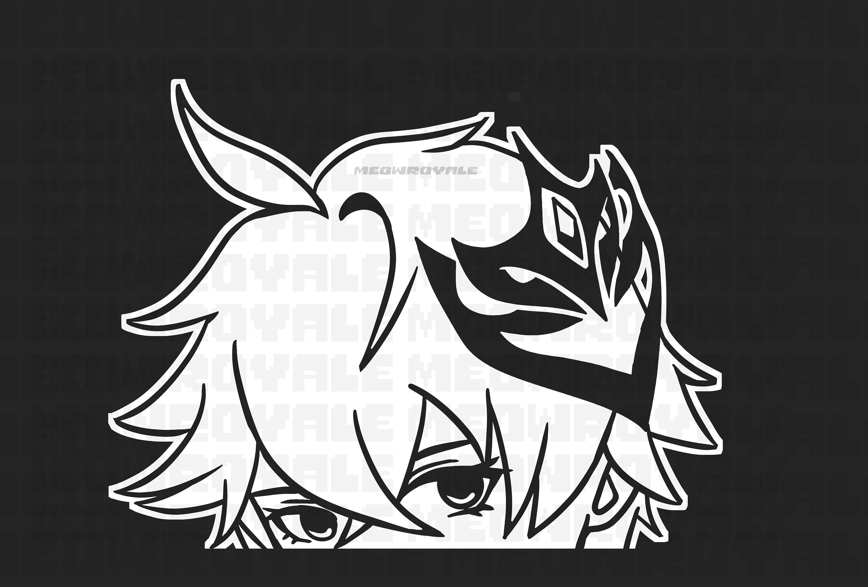 Childe and Zhongli Vinyl Decal Genshin Impact Peeker /sticker ...