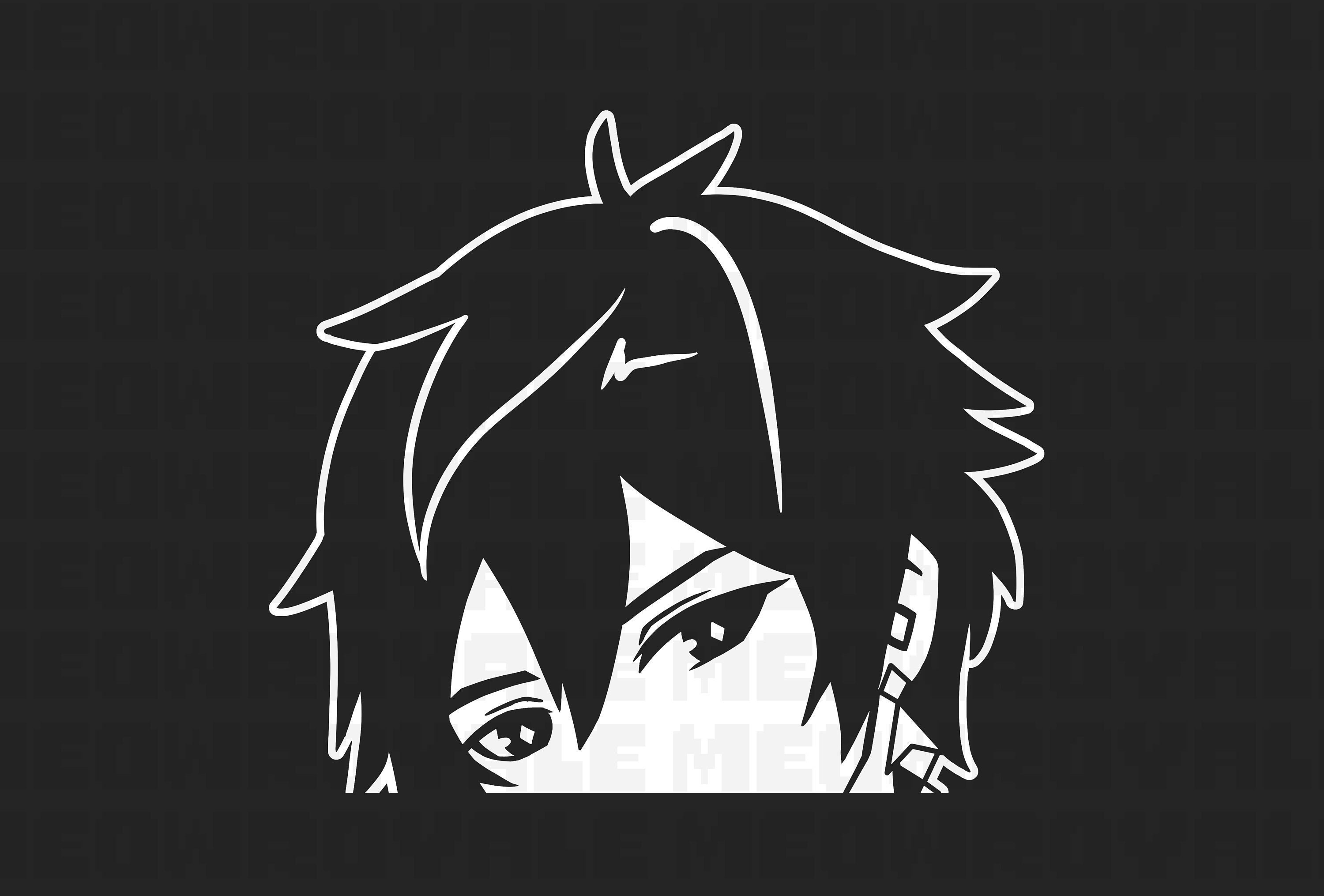 Childe and Zhongli Vinyl Decal Genshin Impact Peeker /sticker ...