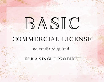 No Credit Limited Commercial License for Single Products From Oldmarket ...