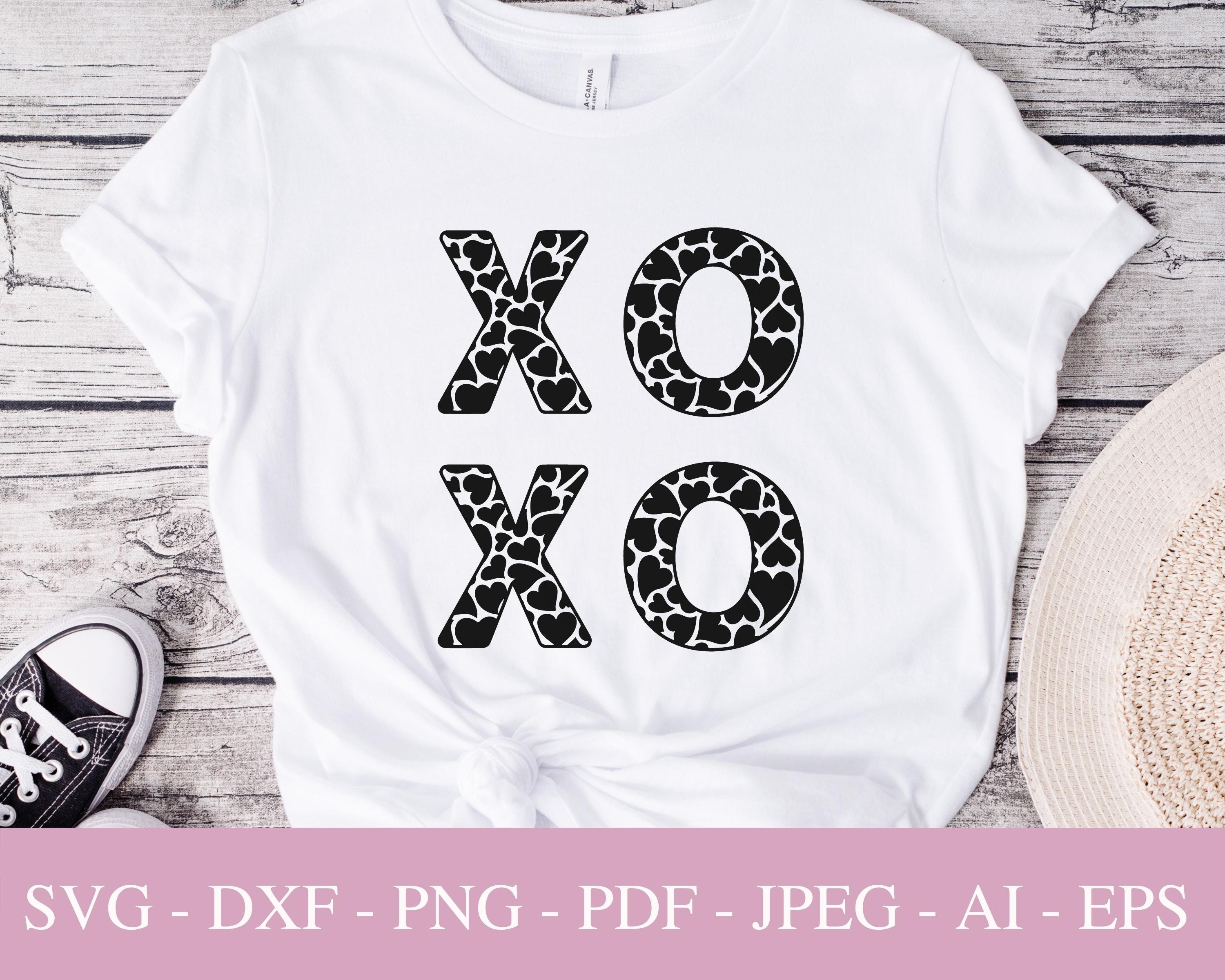 Xo Xo Svg Files for Cricut Valentines Day PNG Funny Heart - Etsy