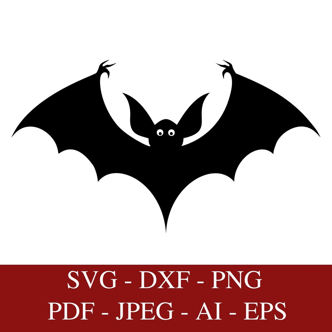 Halloween Bat SVG Files for Cricut, Bat PNG , Halloween Bats Svg ...
