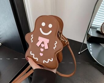 Gingerbread House Purse, Christmas Bag, Christmas Gift Bag, Ugly ...