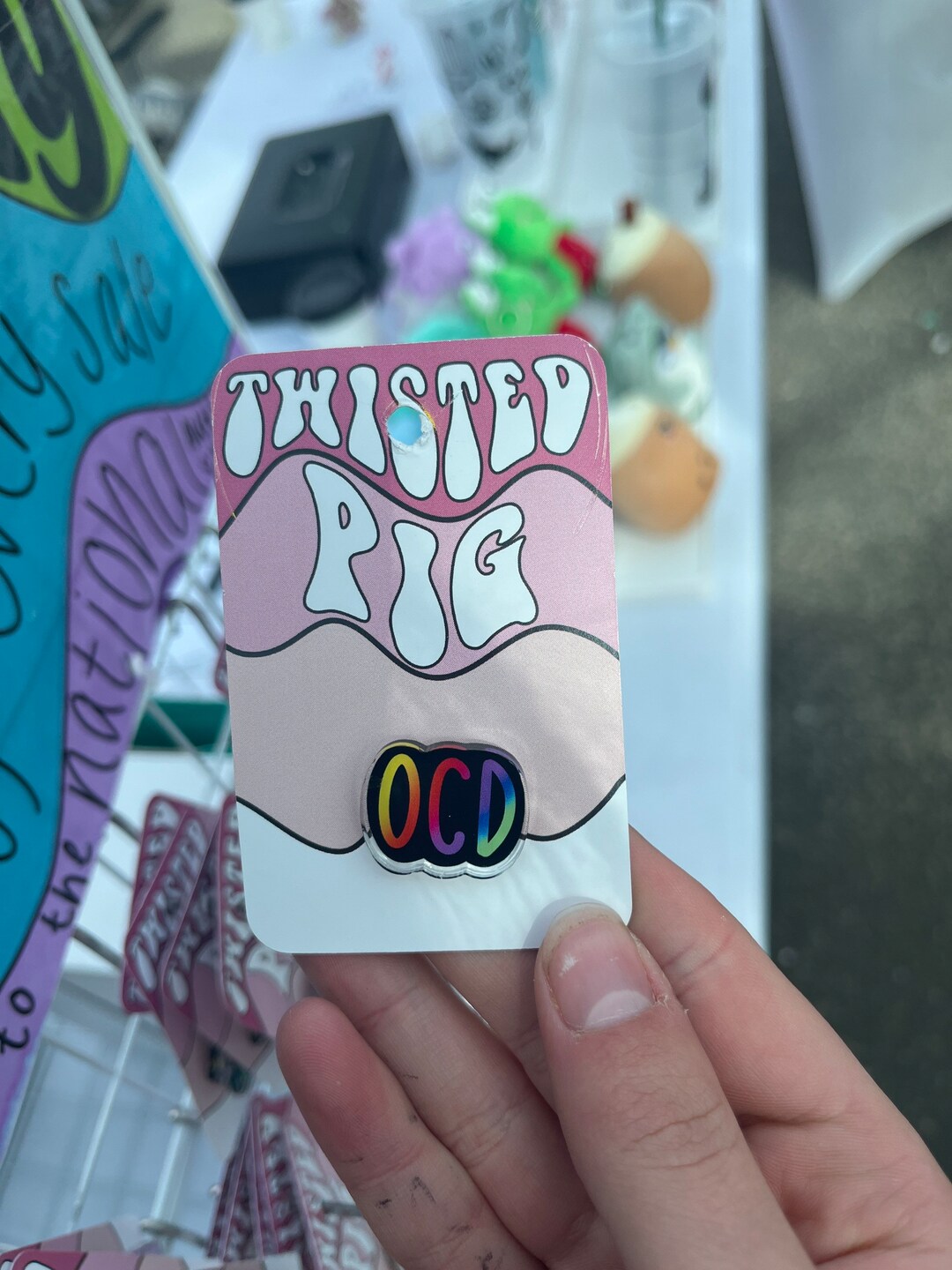 Ocd Anxiety Depression Autism Adhd Pin Badge Add Neurodivergent ...