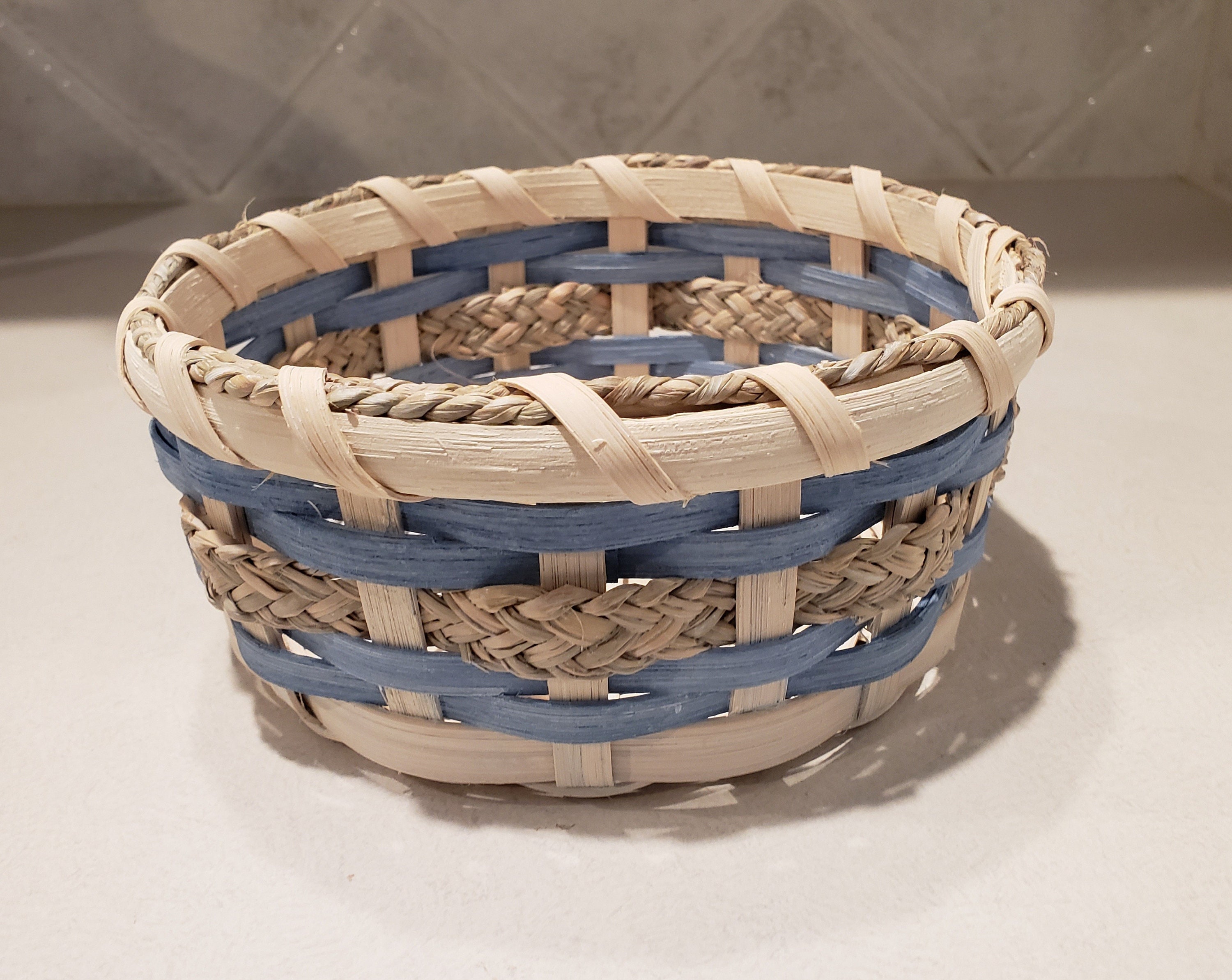 Small Round Catch-all Basket - Etsy