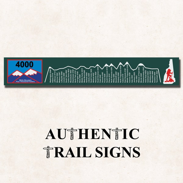 White Mountain Signs - Etsy