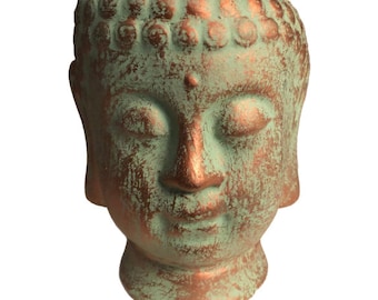 Buddha Head Pot - Etsy