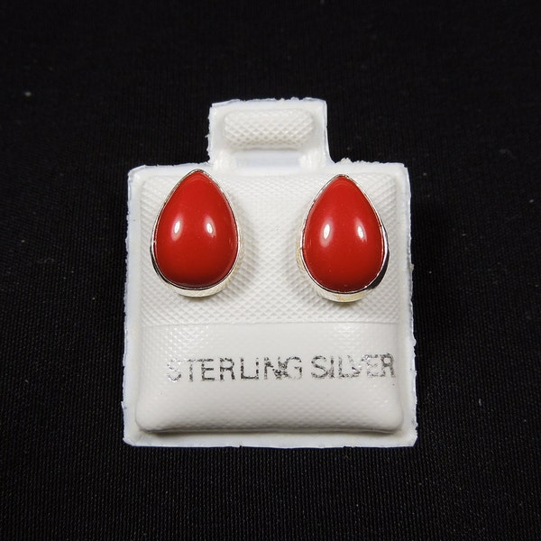 Native American Coral Earrings - Etsy