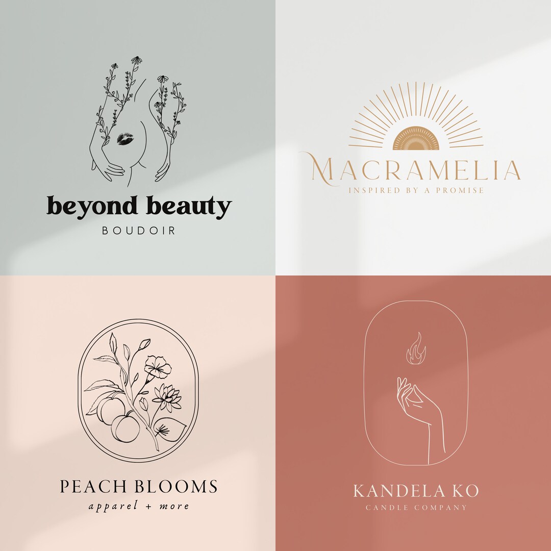 Custom Hand Drawn Logo minimalist - Etsy