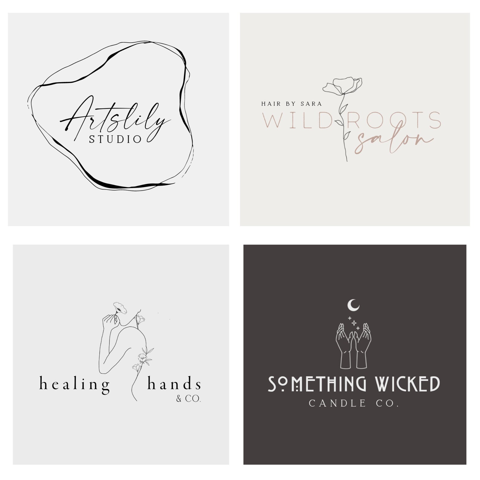 Custom Hand Drawn Logo minimalist | Etsy