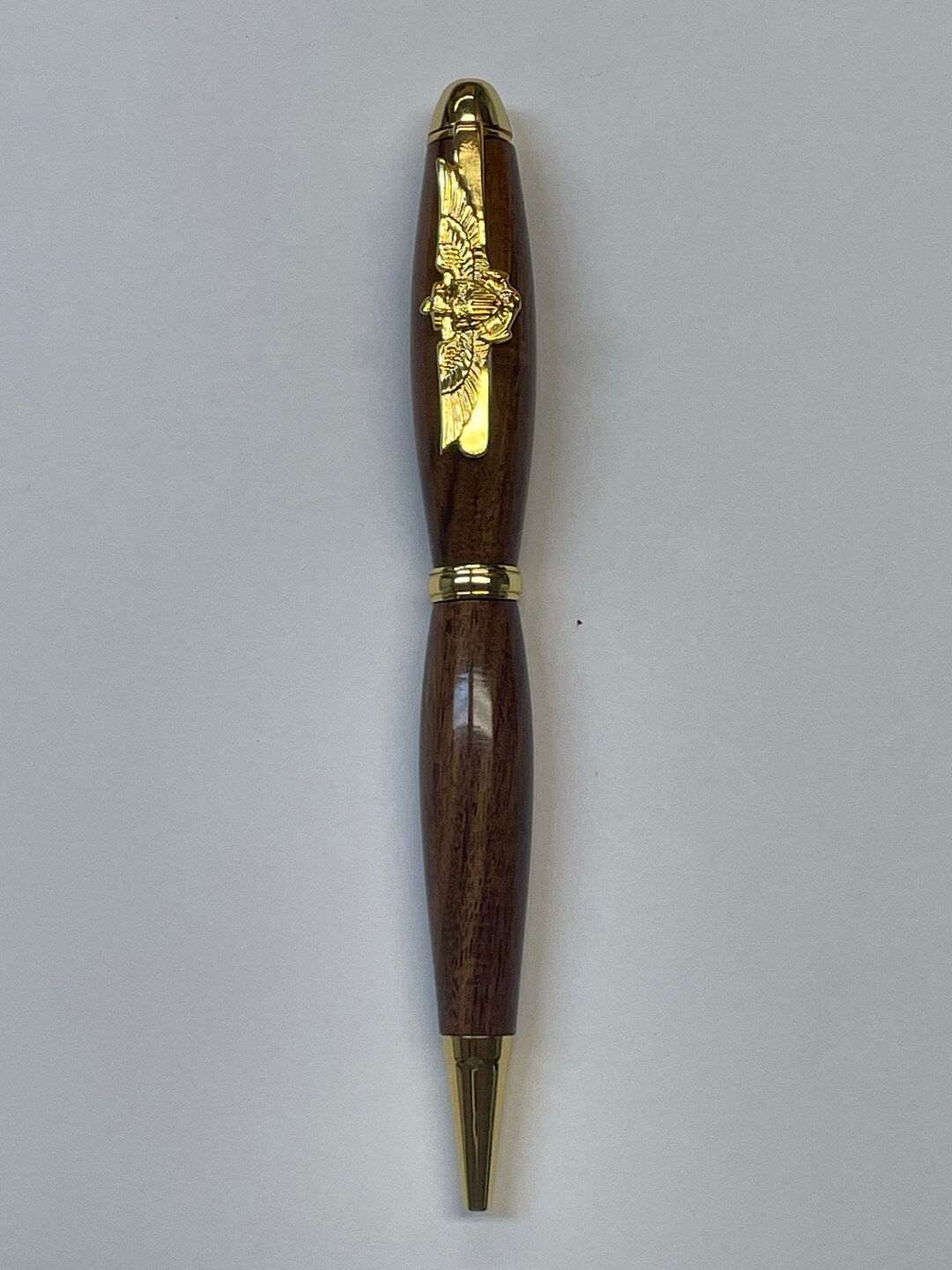 Rosewood Gold Insignia Ballpoint Pen army Navy Coast Guard - Etsy