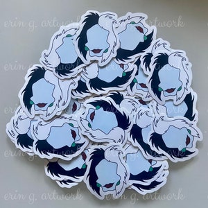 Disney Villain Silhouette Stickers - Disney Inspired - Halloween ...