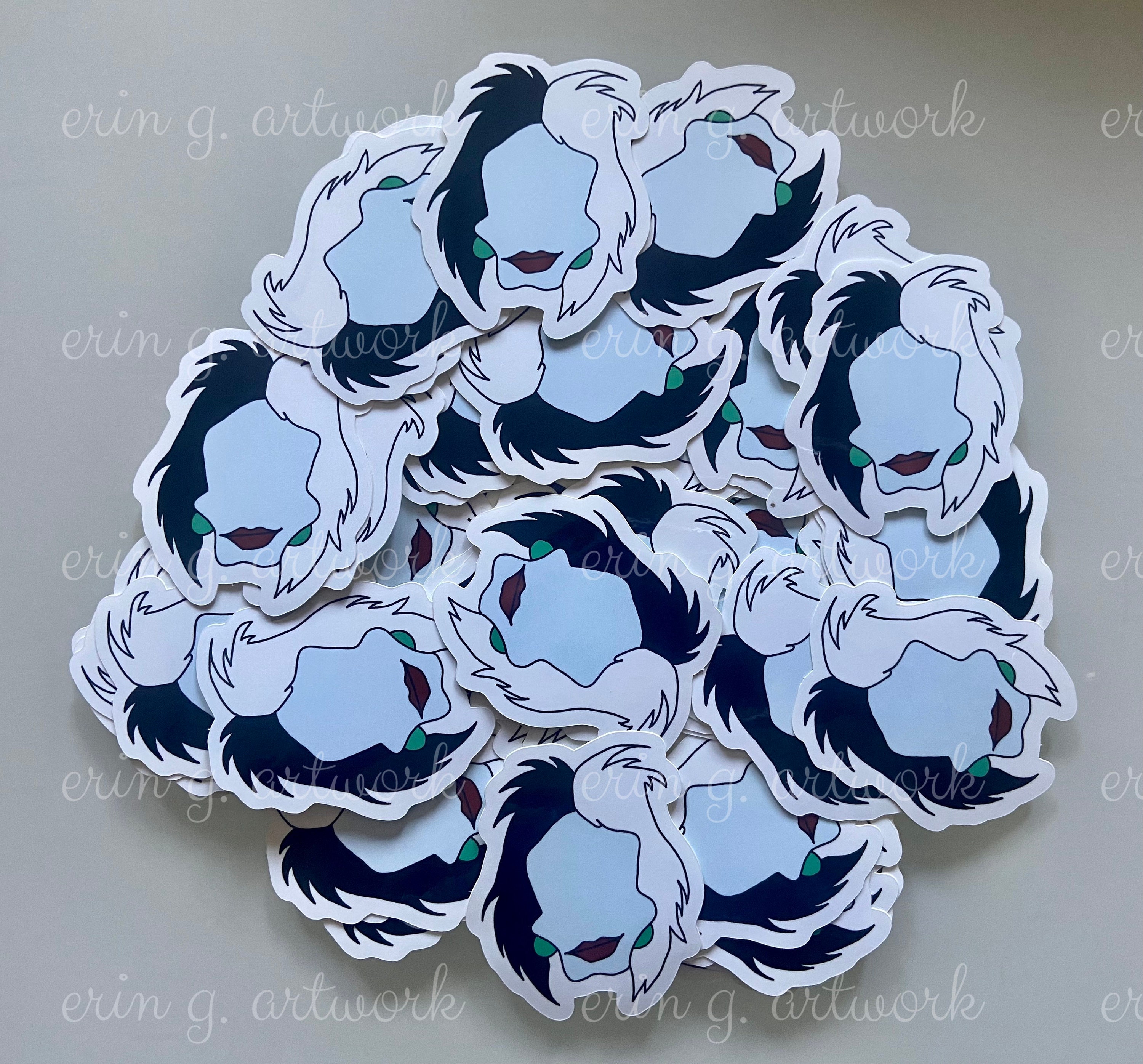 Disney Villain Silhouette Stickers - Disney Inspired - Halloween ...
